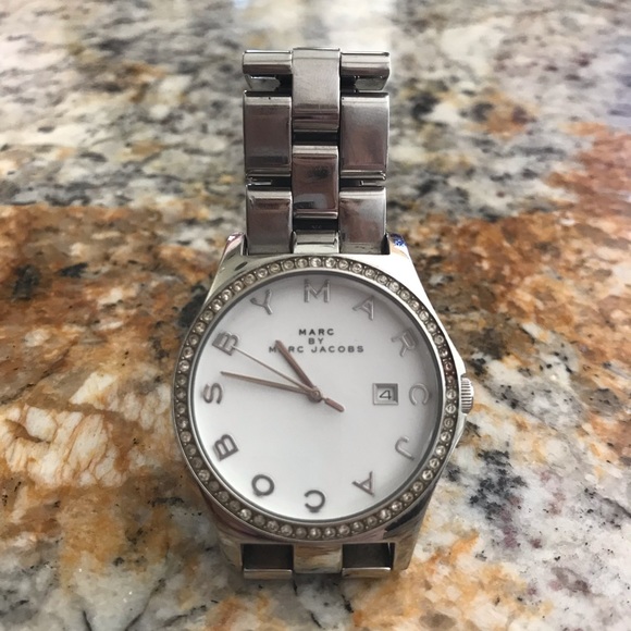 Marc By Marc Jacobs | Accessories | Marc By Marc Jacobs Silver Watch ...